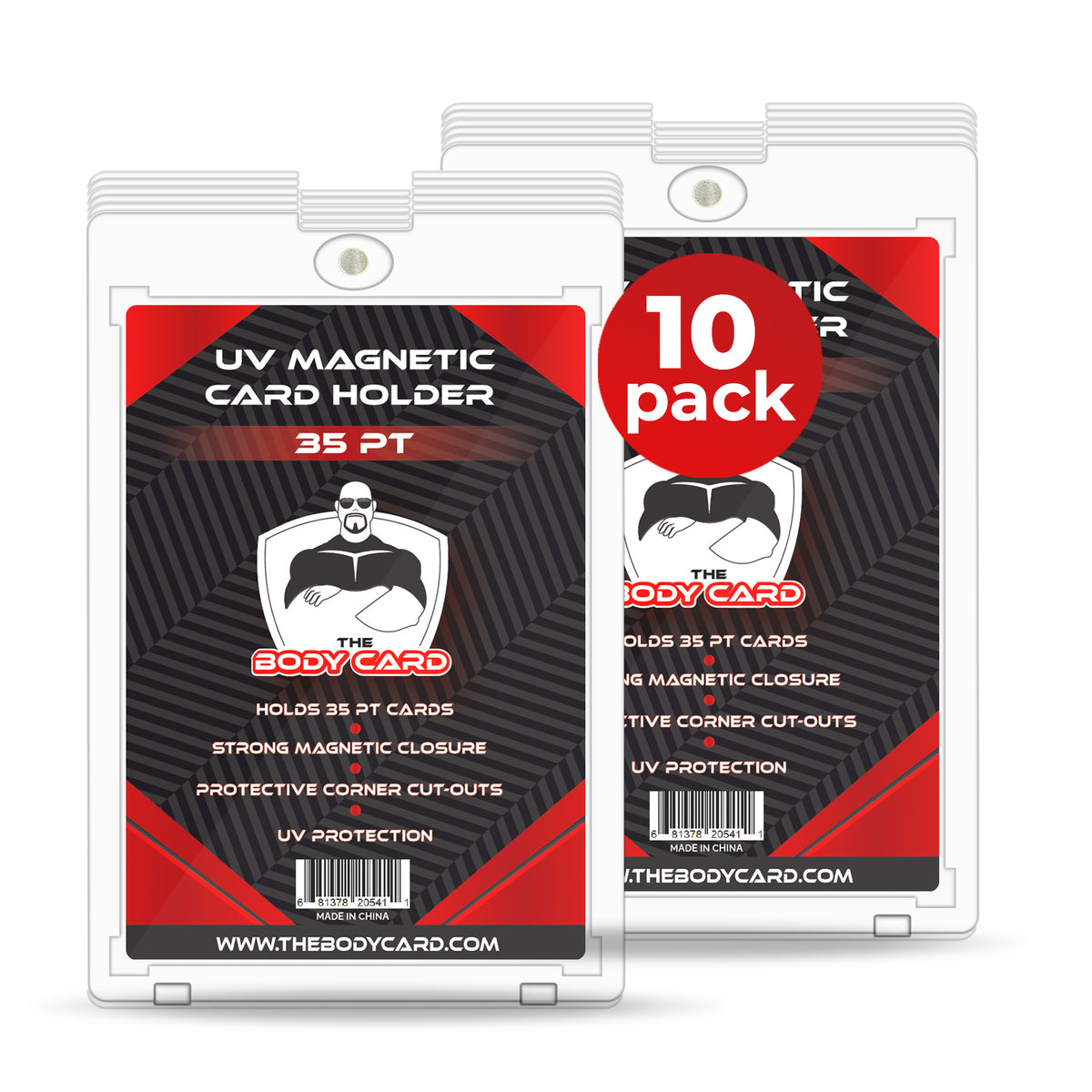 35 pt UV Magnetic Card Holder - 10 Pack – Body Card